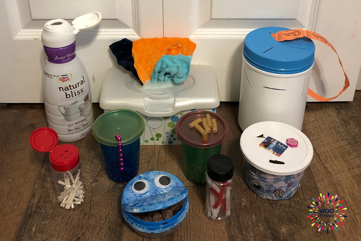 DIY Put-in Boxes for Fine Motor Development | WooTherapy